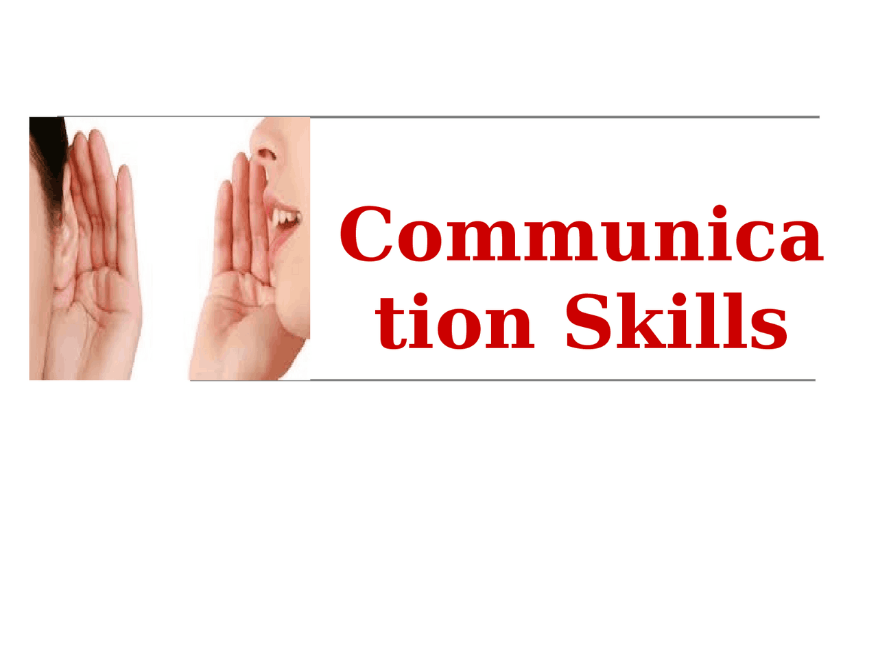 Reading Skills Techniques Slides Communication And Presentation Skills Docsity