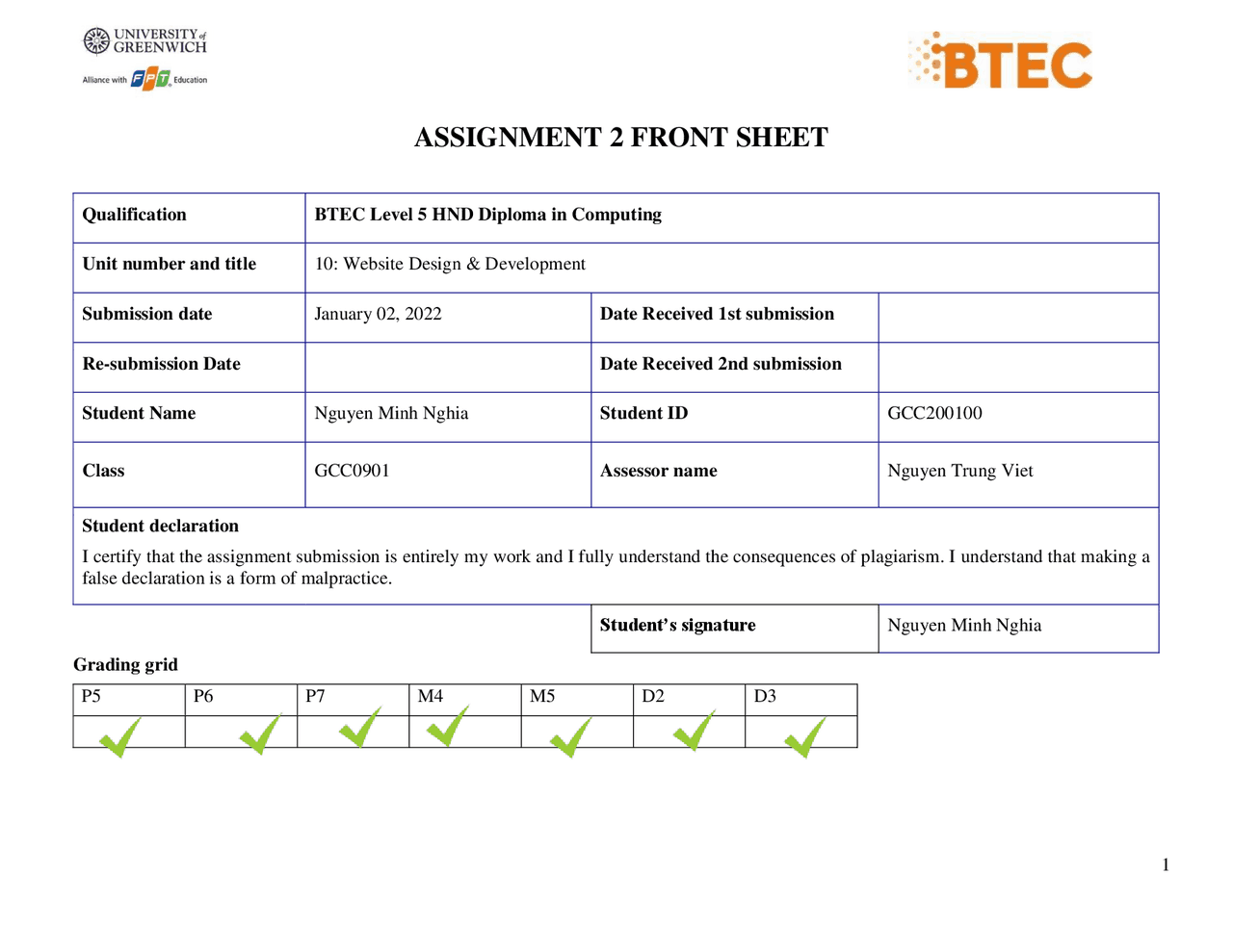 1633website Design And Development Assignments Web Design And