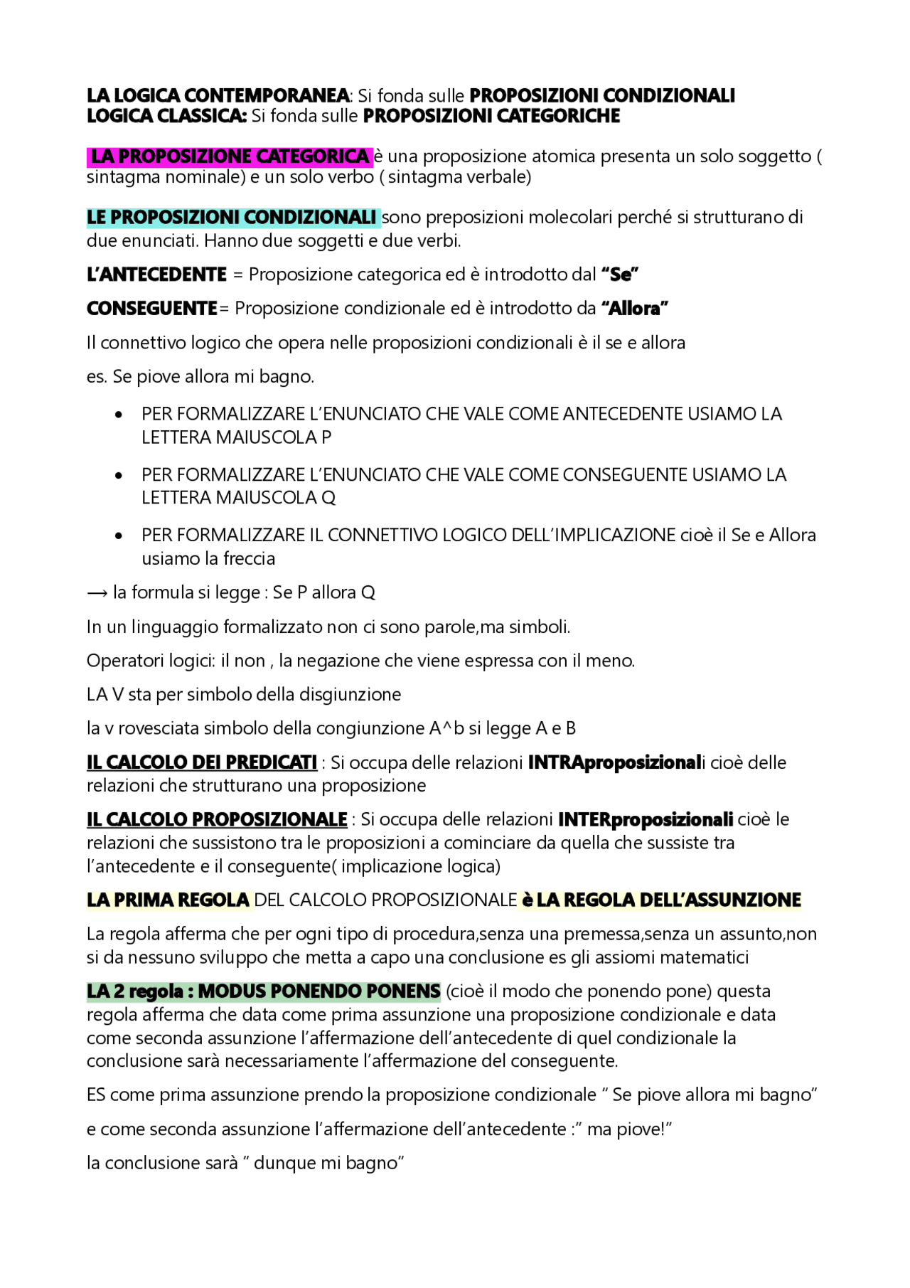 Schema, sintesi di appunti di psicologia Generale | Schemi e mappe ...