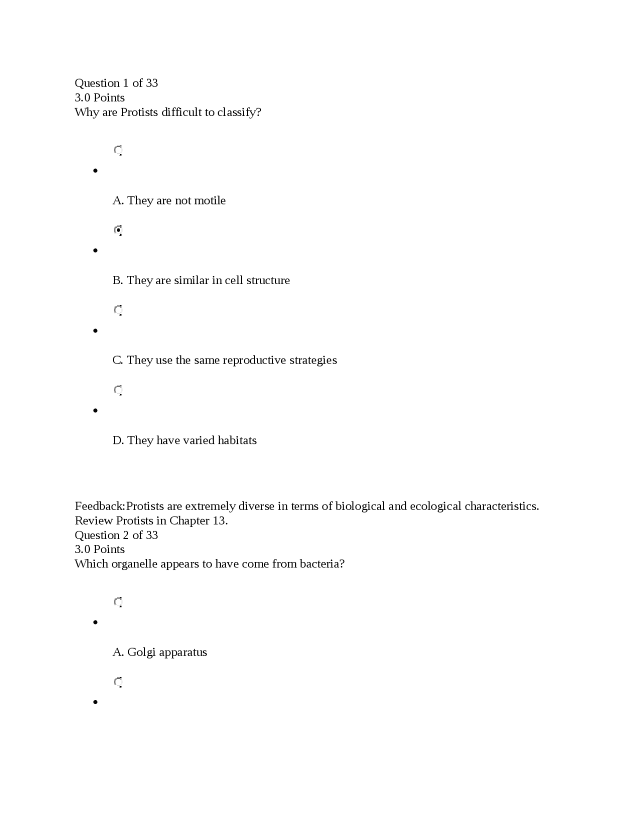 Practice Test for Final UNIT 1 | Exams Genetics | Docsity