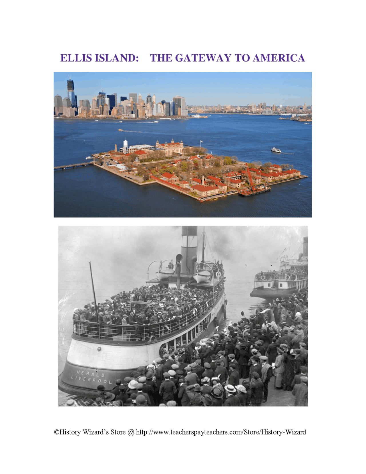 Video con domande a quiz su Ellis Island: The gateway to America ...