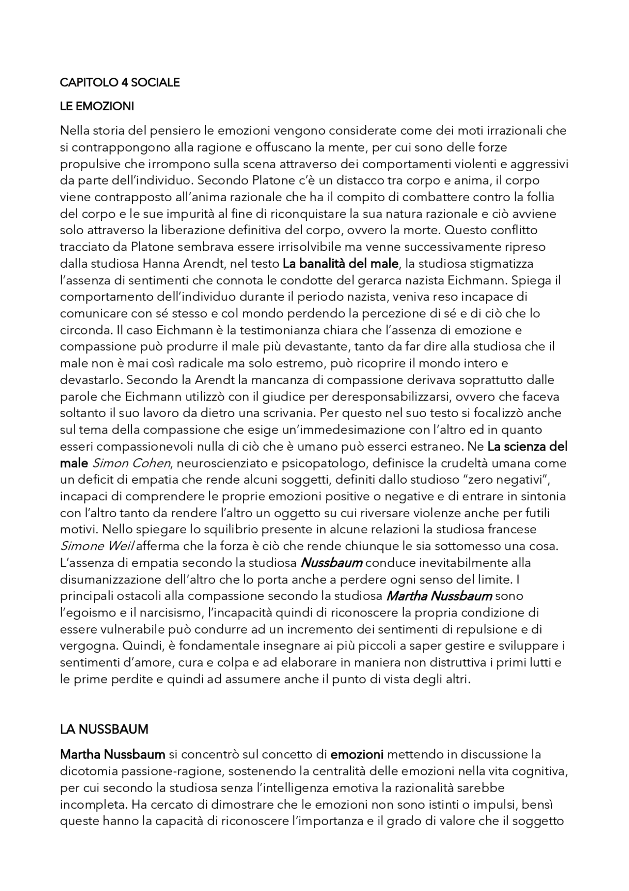 Sintesi Di Pedagogia Sociale Schemi E Mappe Concettuali Di Scienze