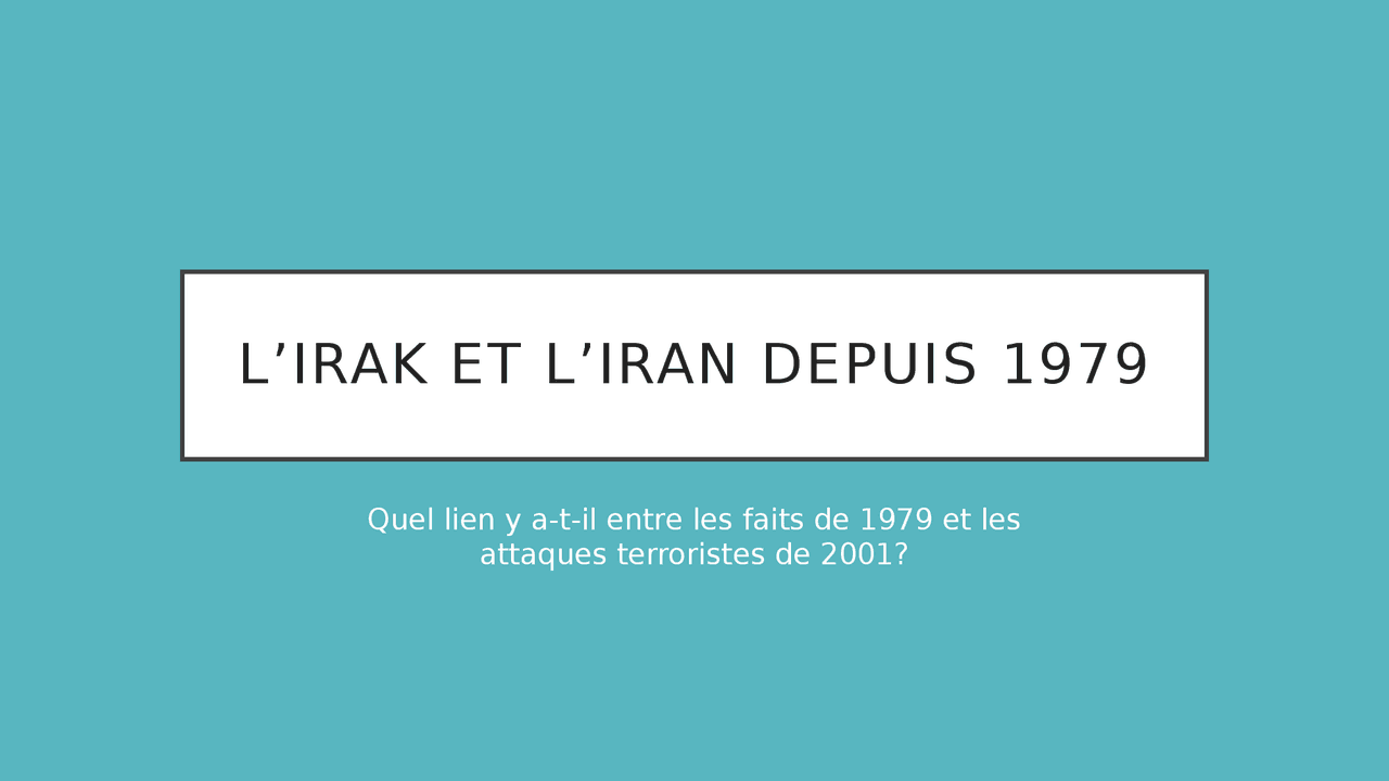 Histoire Analyse Du Moyen Orient Slide Di Storia Docsity