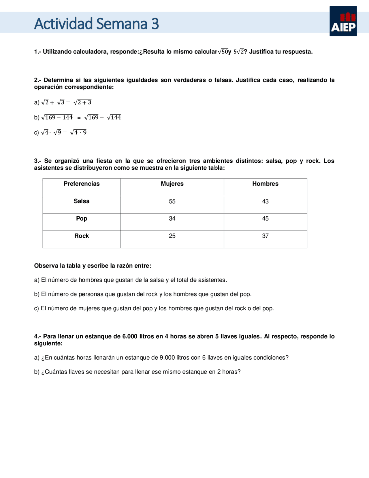 Conjuntos Numericos Ecuacion 1 Y 2 Ejercicios De Matemáticas Docsity