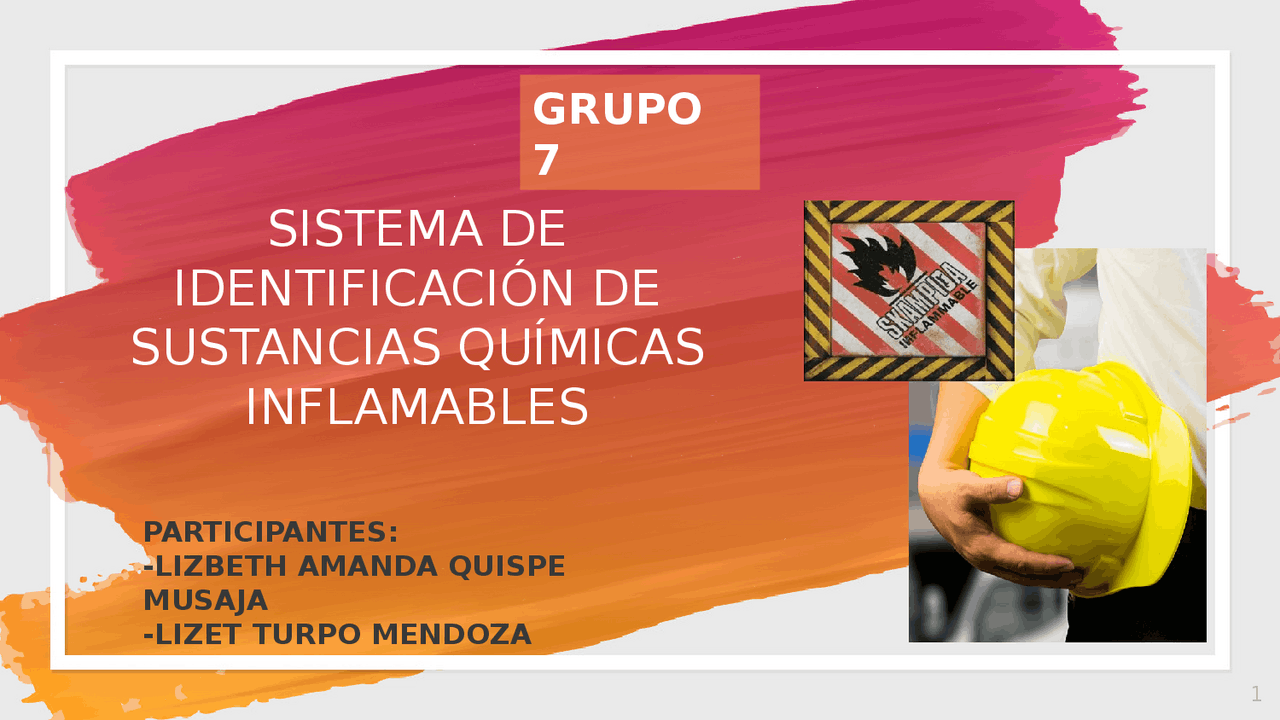 Sustancias químicas inflamables | Apuntes de Seguridad en el Lugar de ...
