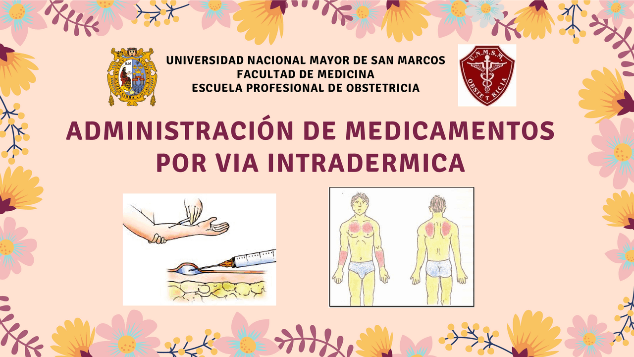 ADMINISTRACIóN DE MEDICAMENTOS POR VIA INTRADERMICA | Diapositivas de ...