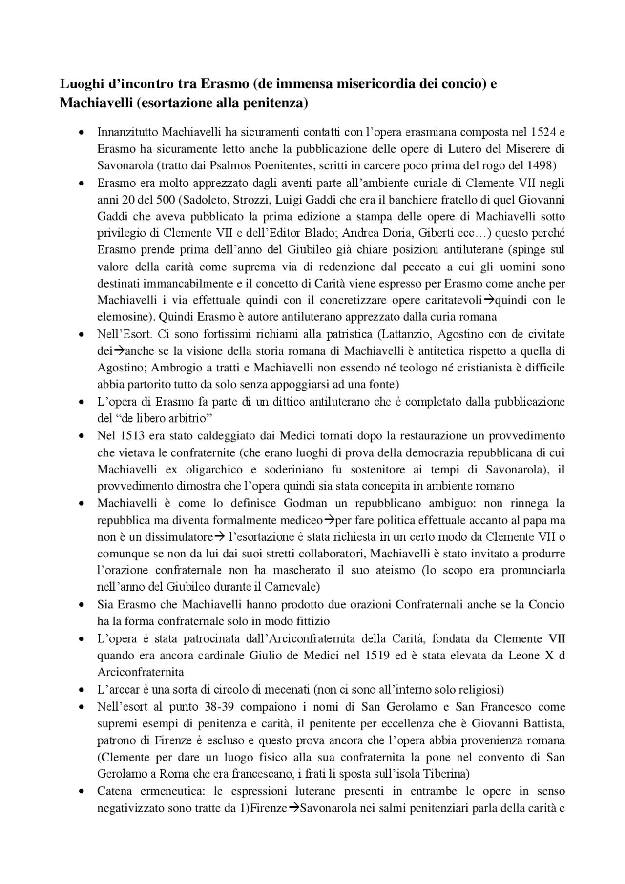 Riassunti E Schemi Di Tutti I Saggi Del Professor Lettieri Per Lanno