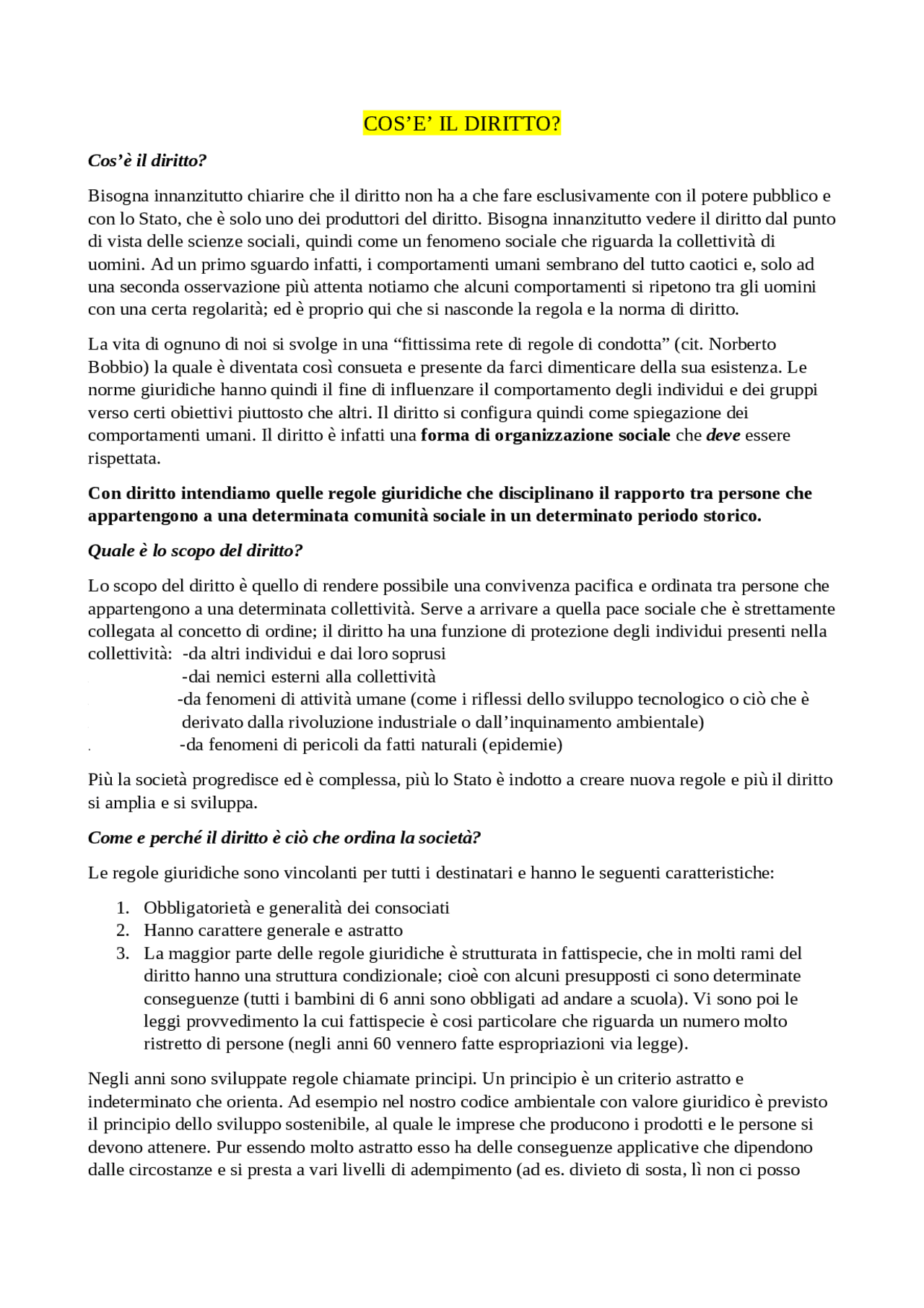 Diritto Pubblico Parte Prima Appunti Di Diritto Pubblico Docsity