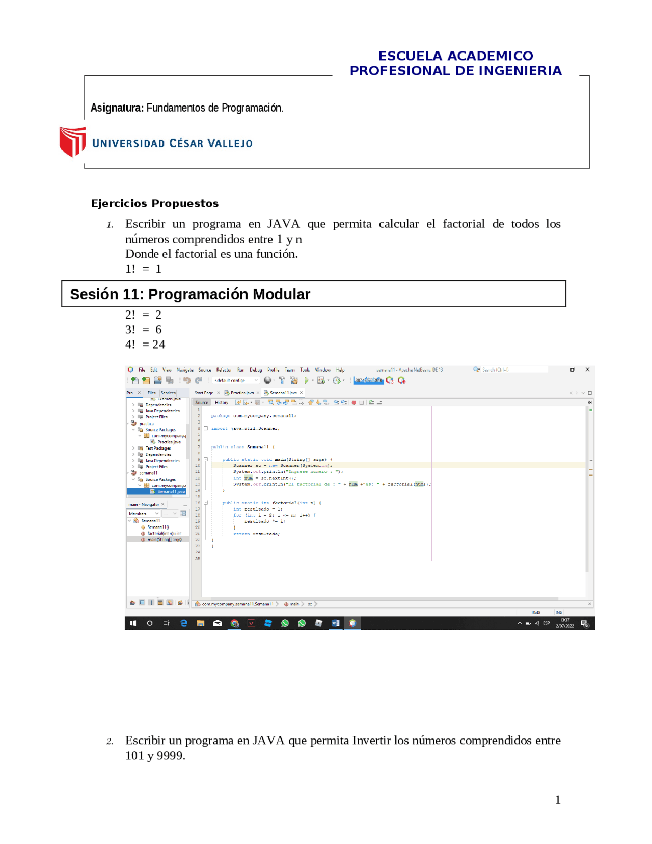 Guia Laboratorio De Programacion Ejercicios De Programación C Docsity
