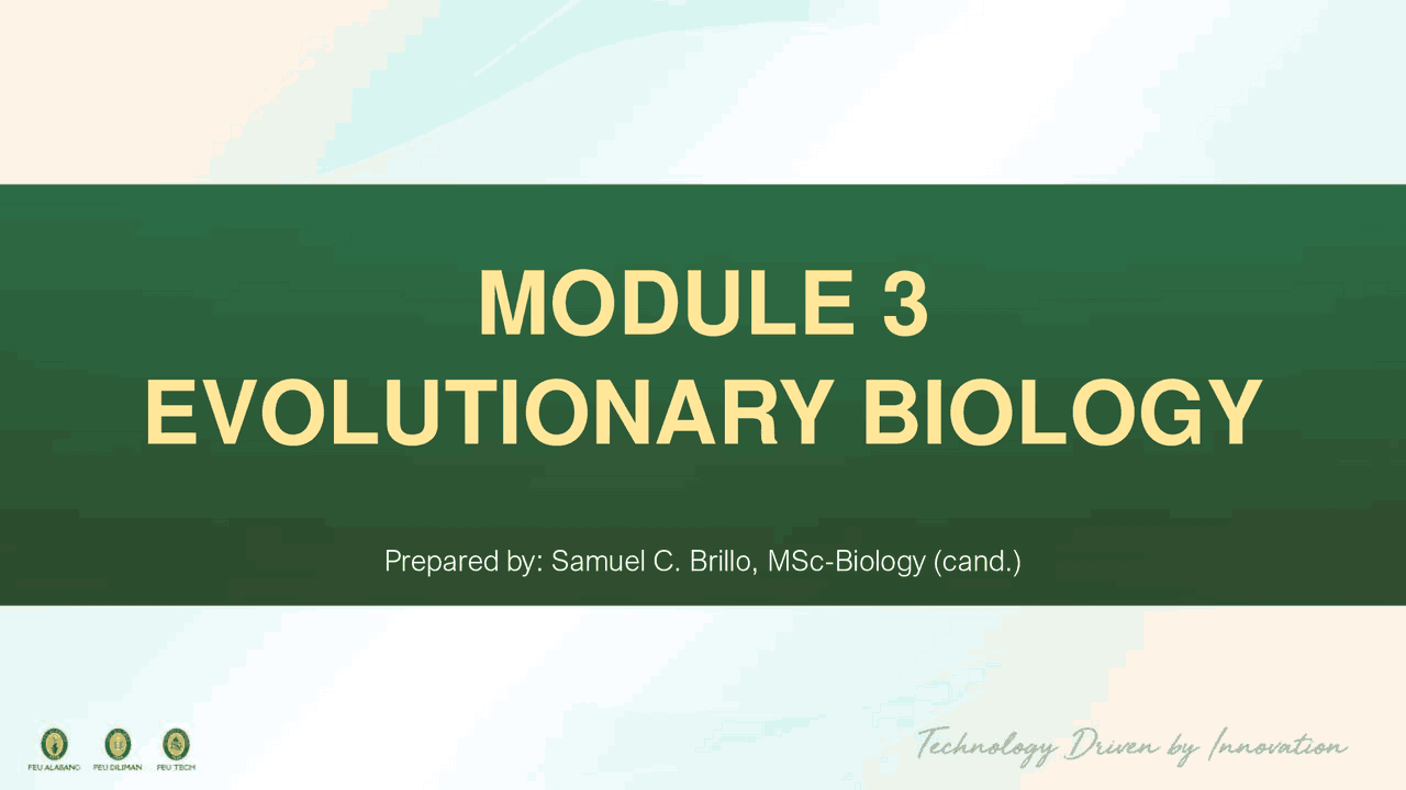 Organismal Biology - Animal Biology | Lecture notes Biology | Docsity