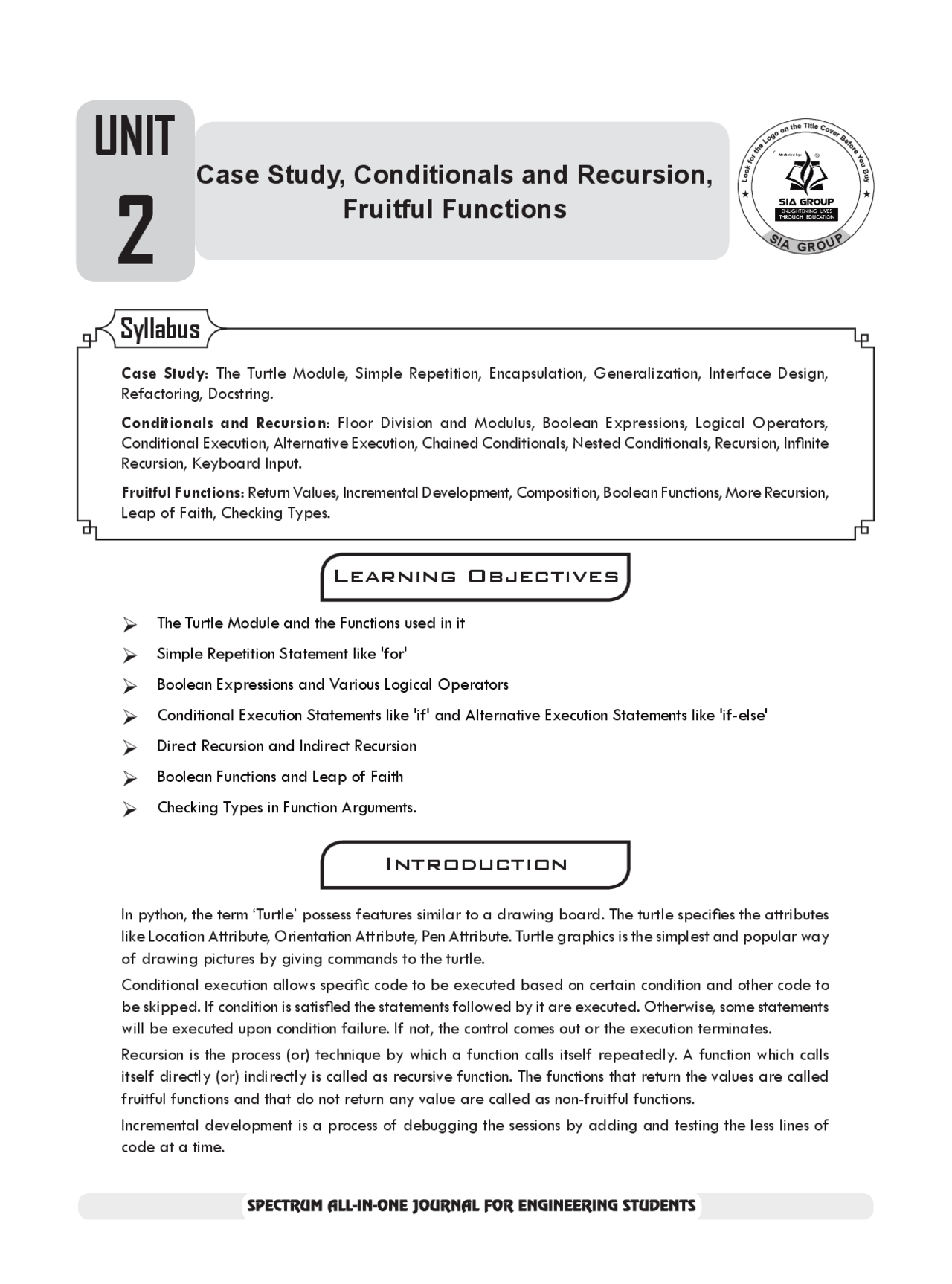 Python Programming chapter 2 | Study notes Programming Languages | Docsity