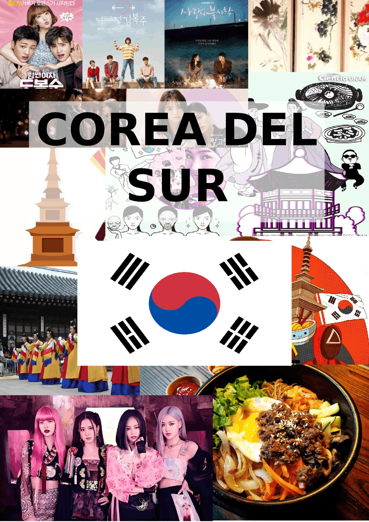 COREA DEL SUR ( TODOS LOS ASPECTOS ) | Resúmenes de Humanidades y Ciencias Sociales | Docsity