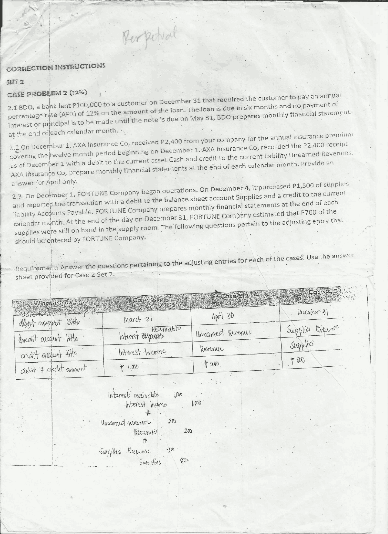 Bookkeeping NCIII-perpetual | Study notes Accounting | Docsity