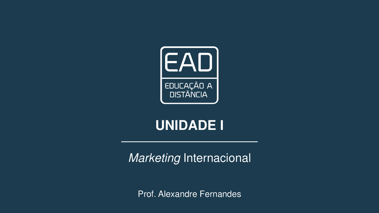 Slides I Marketing Internacional Slides Marketing Docsity