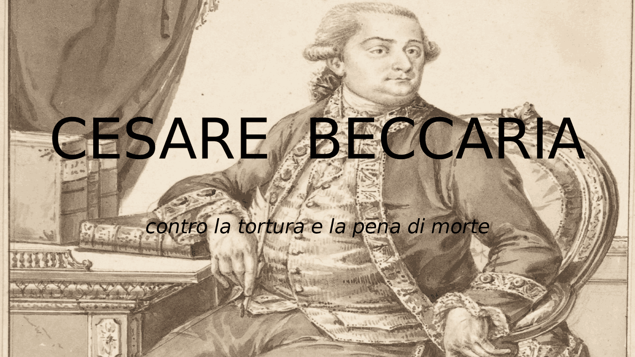 Cesare Beccaria, vita, opere e pensiero | Slide di Italiano - Docsity