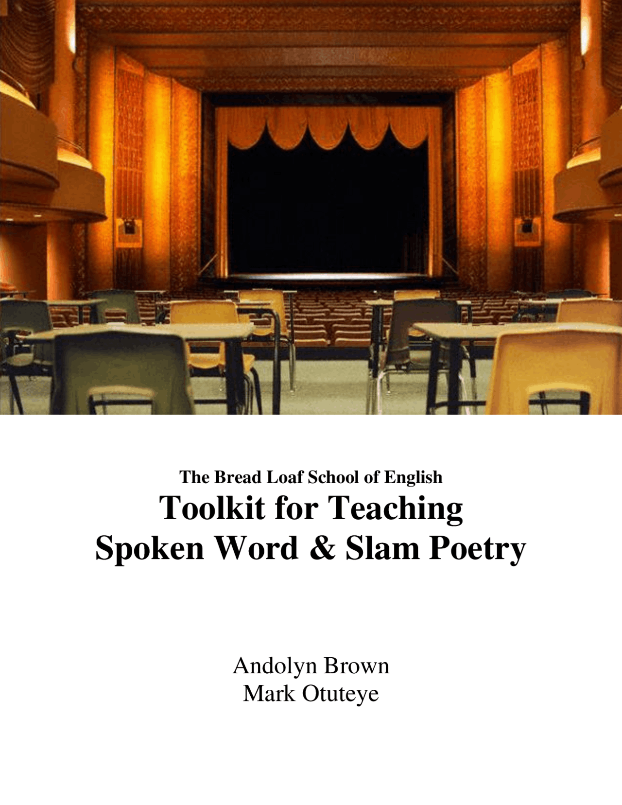 Toolkit for Teaching Spoken Word & Slam Poetry | Study notes Poetry ...