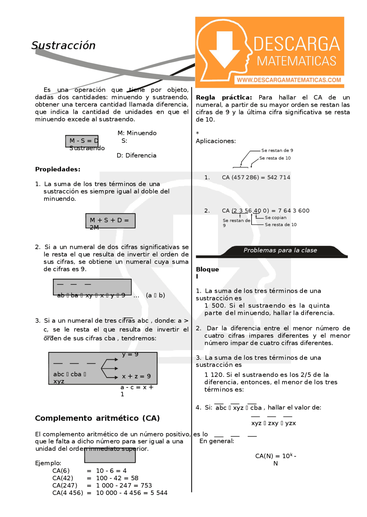 Fisica de sumas cuadraticas y fisica | Ejercicios de Física Médica | Docsity