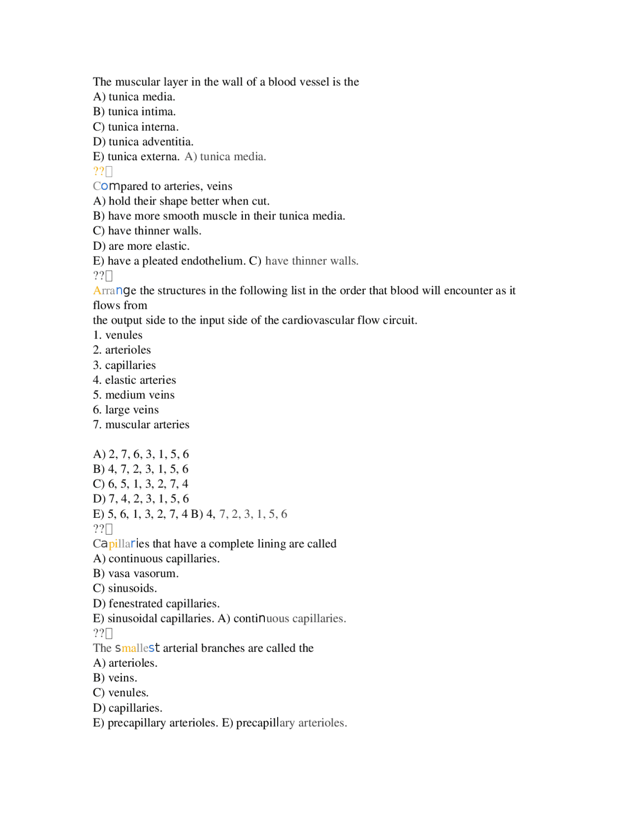 BIOS 255/BIOS 255 Midterm Exam Review, Study Guide Latest With Answers ...