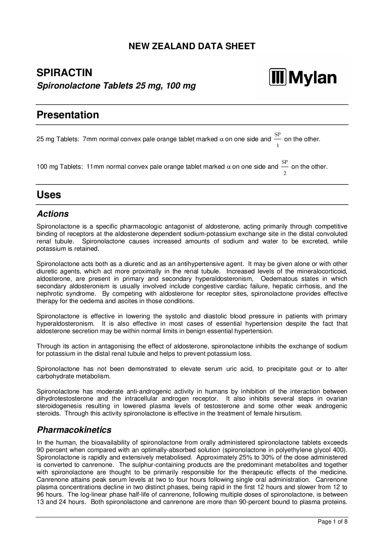 Spironolactone: Mechanisms, Indications, and Precautions | Study notes ...
