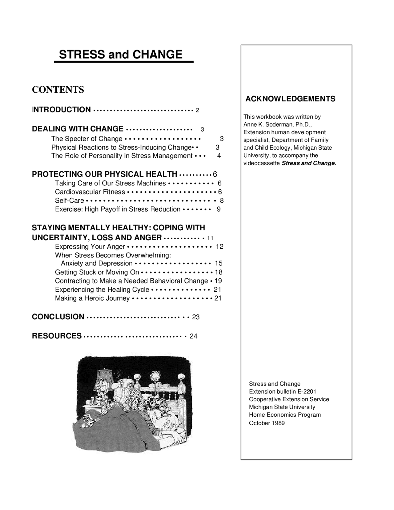 STRESS and CHANGE | Lecture notes Human Development | Docsity