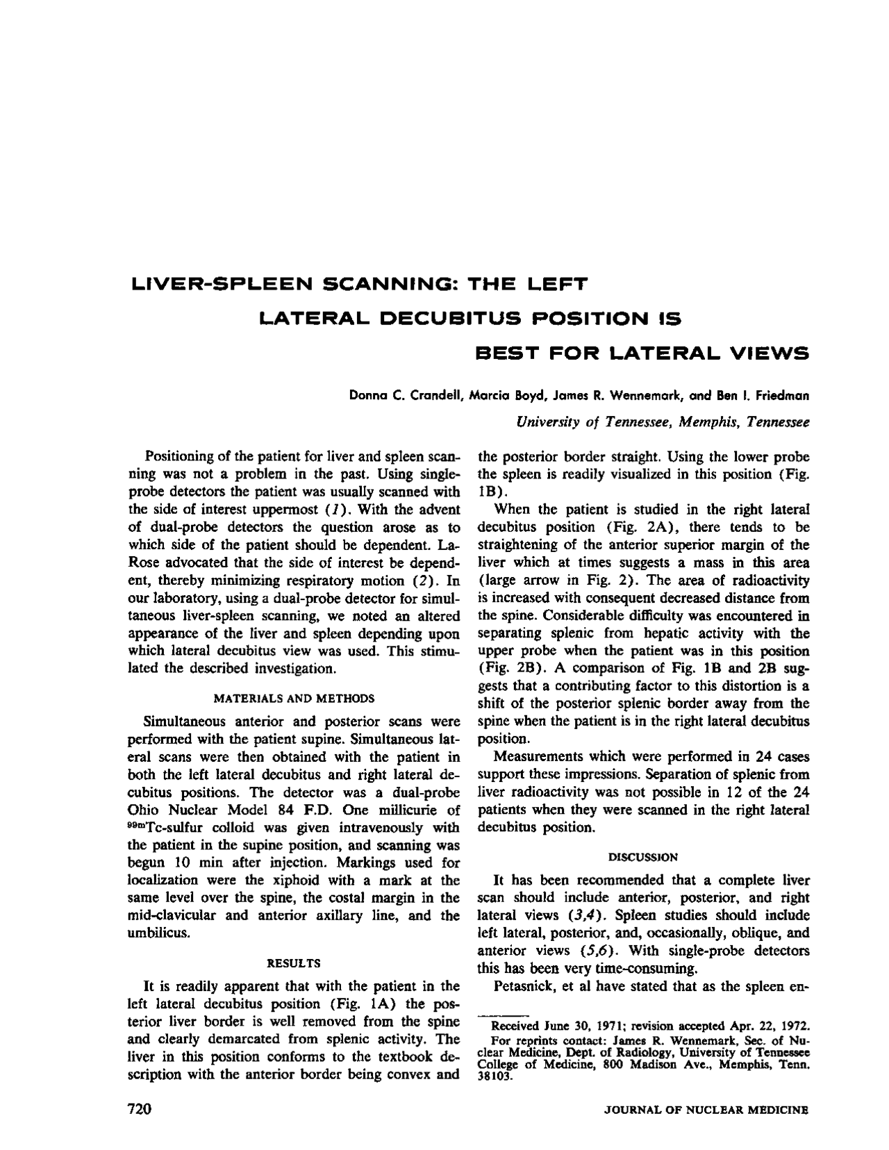 LIVER-SPLEEN SCANNING: THE LEFT LATERAL ... | Study notes Medicine ...