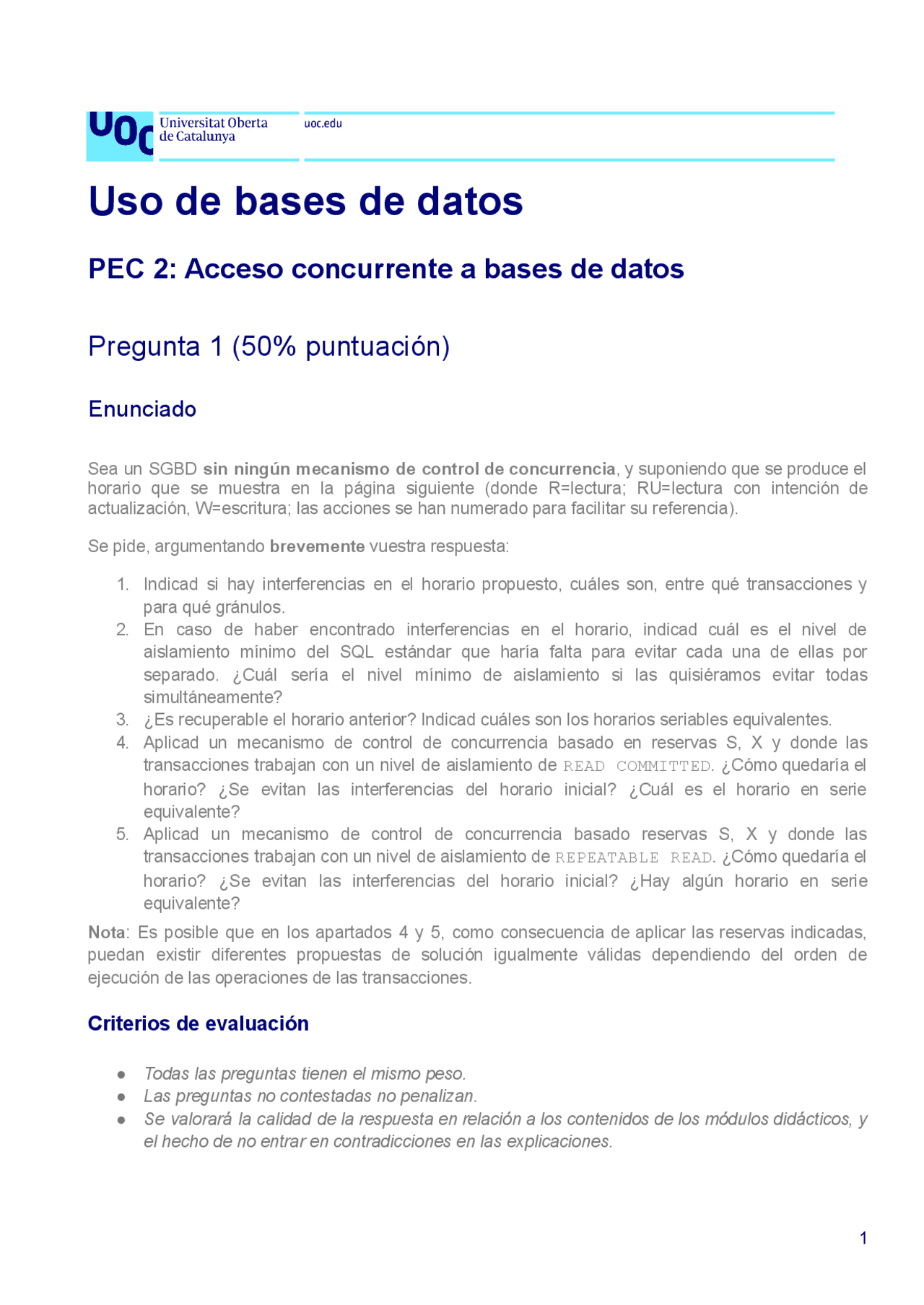 Programación De Bases De Datos Ejercicios De Programación De Bases De