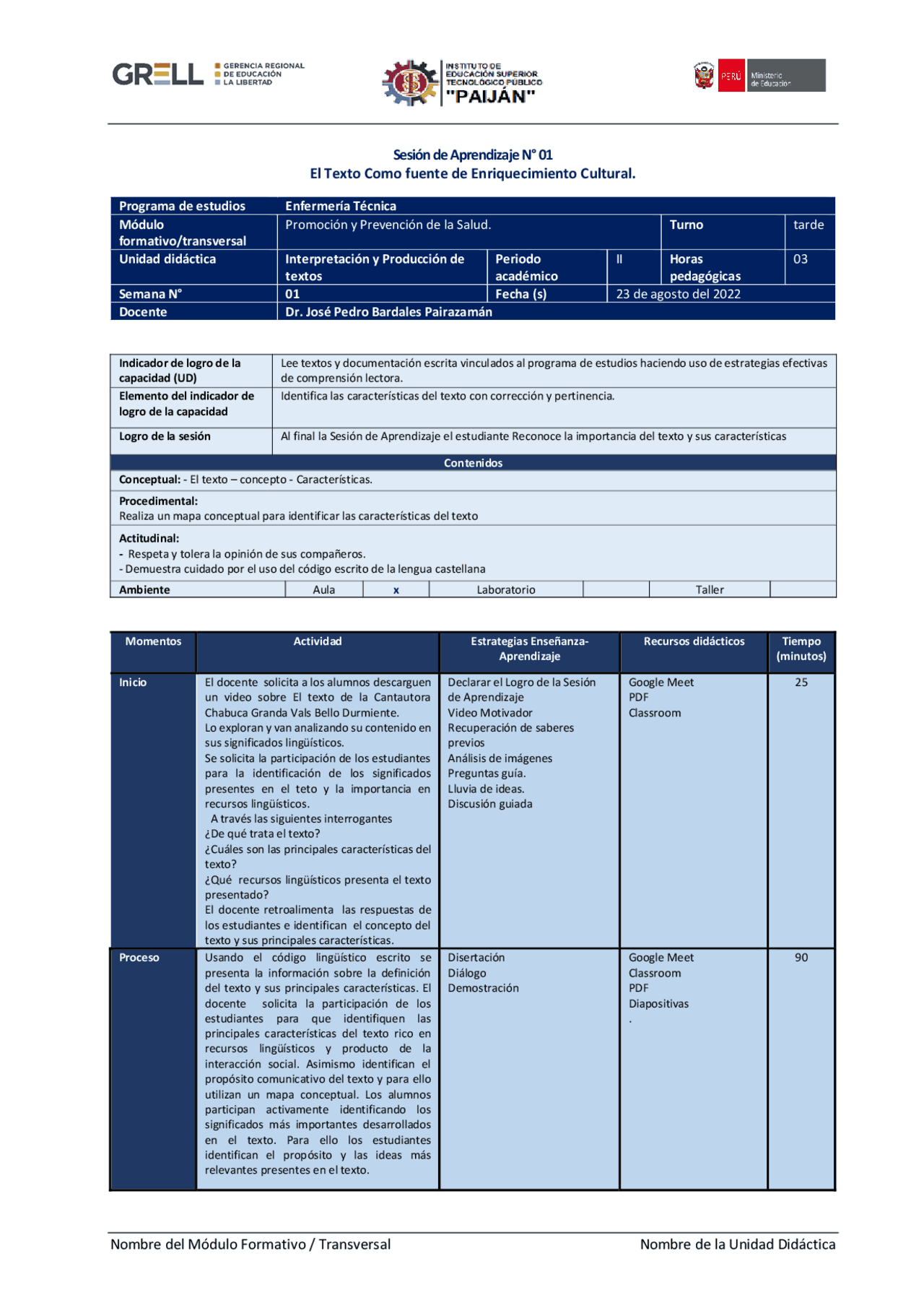 Técnicas Enfermería Diapositivas De Anatomía Aplicada Docsity