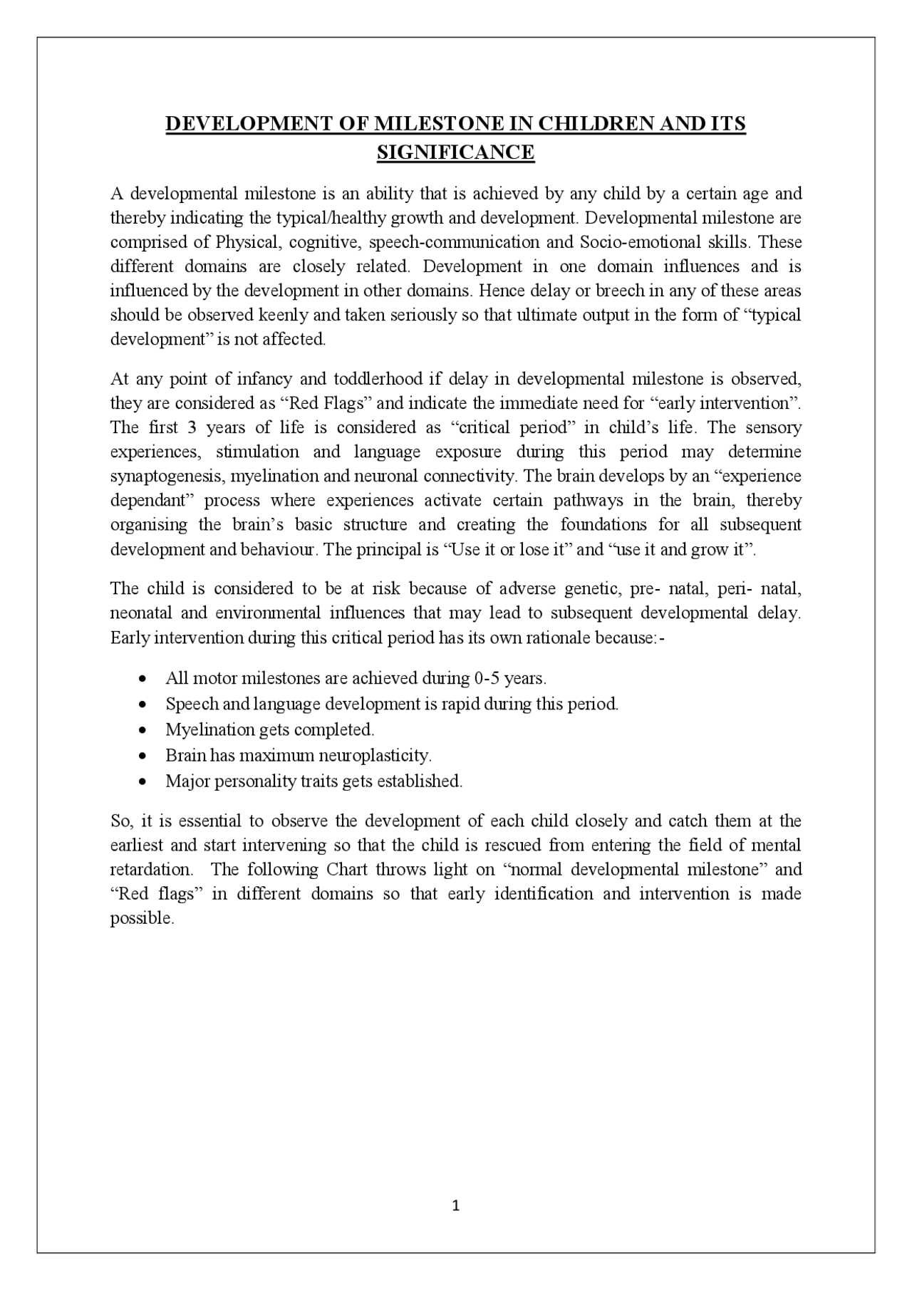 Development of milestone in Children and its significance.pdf ...