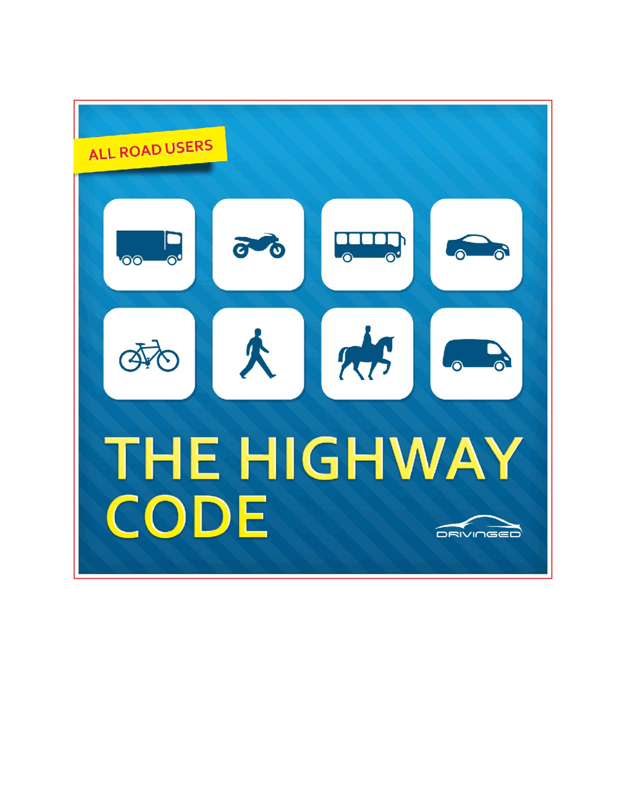 The Official Highway Code | Schemes and Mind Maps Law | Docsity