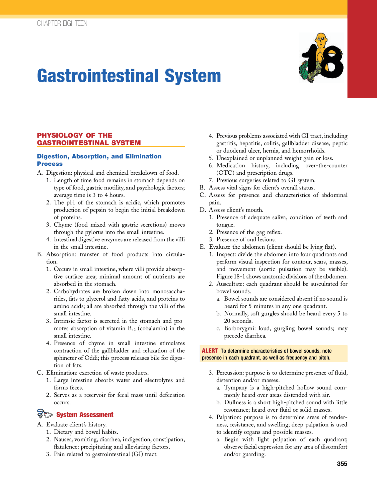 Gastrointestinal System | Study Guides, Projects, Research Nursing ...