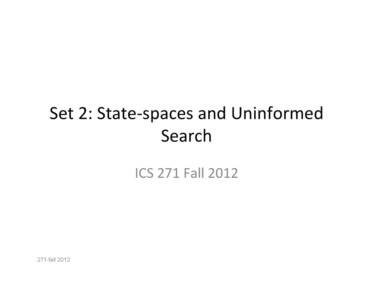 2.state-space and uninformed search-1 | Study notes Artificial ...