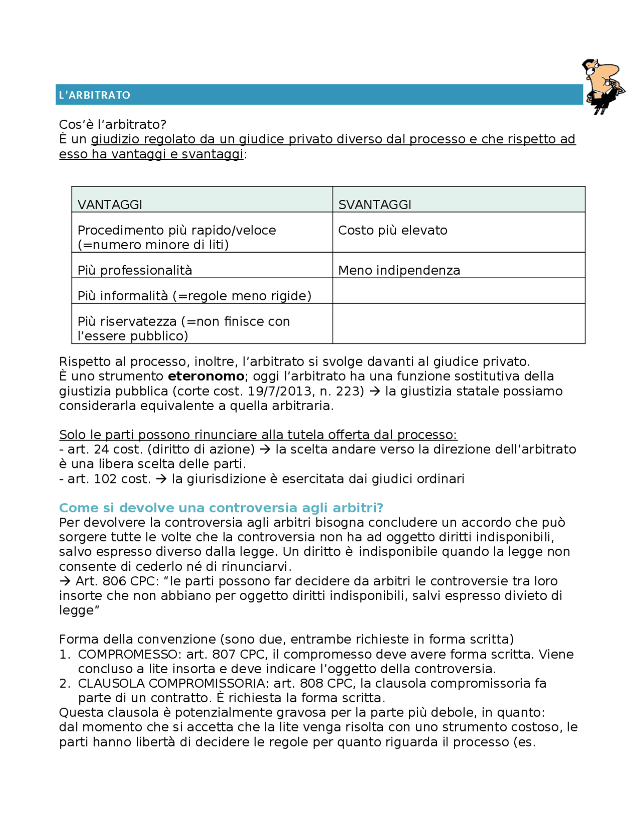 Tecniche Di Risoluzione Dei Conflitti Appunti Di Diritto Civile Docsity