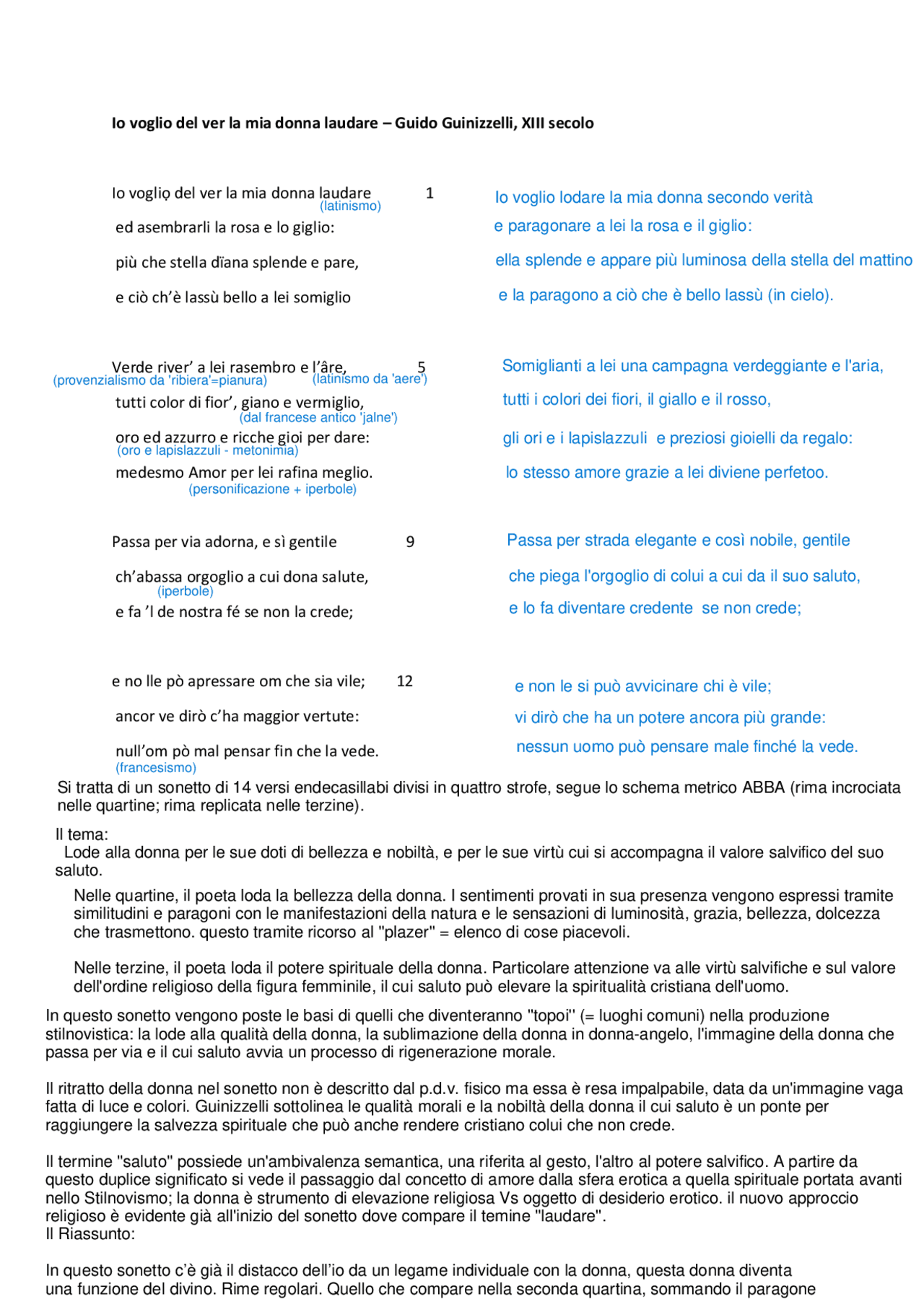 Testo lezione 5 Letteraura Italiana anno 2020 2021 Rusi ft 0435 ...