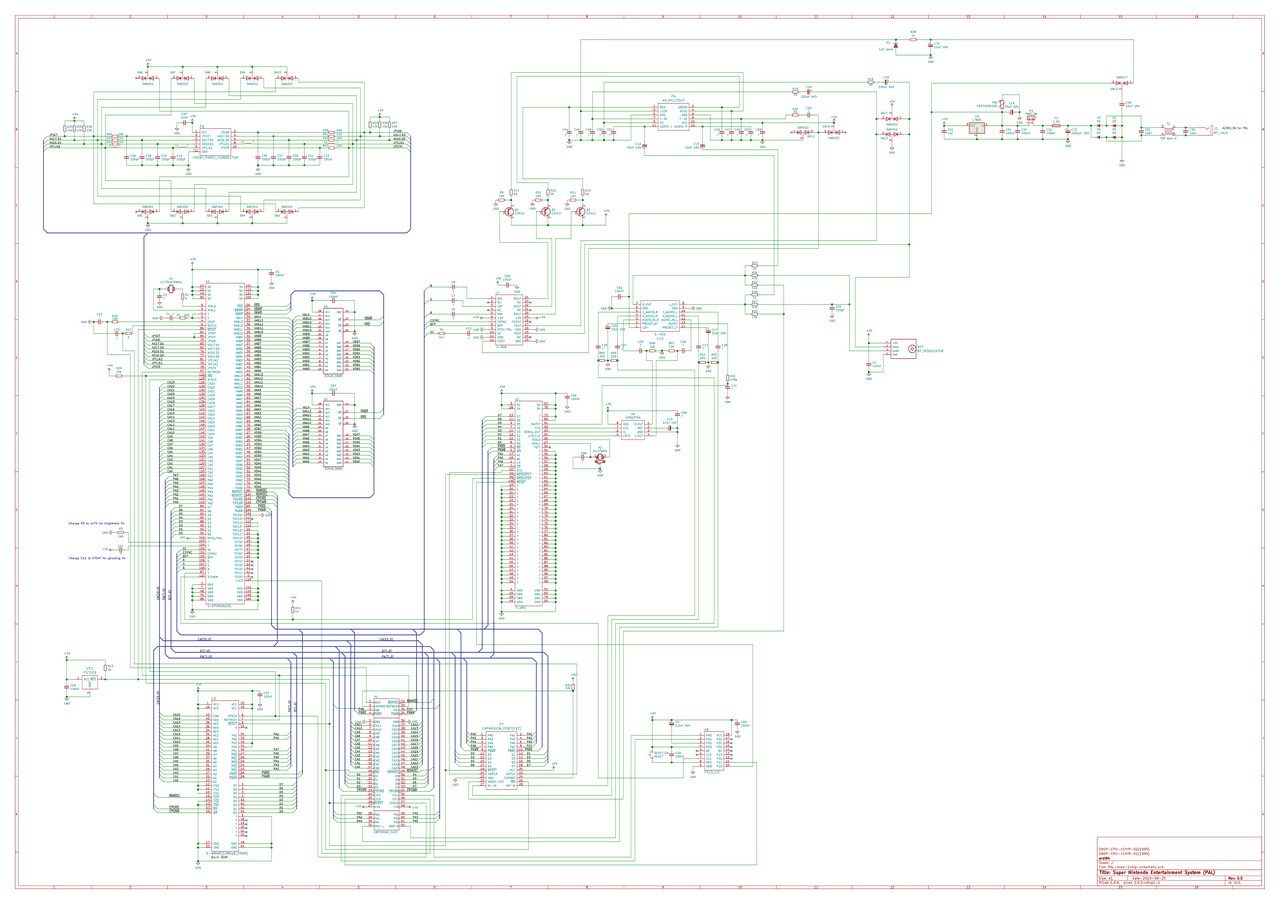 Esquema Nintendo CHIP 1 | Esquemas Eletrônica | Docsity