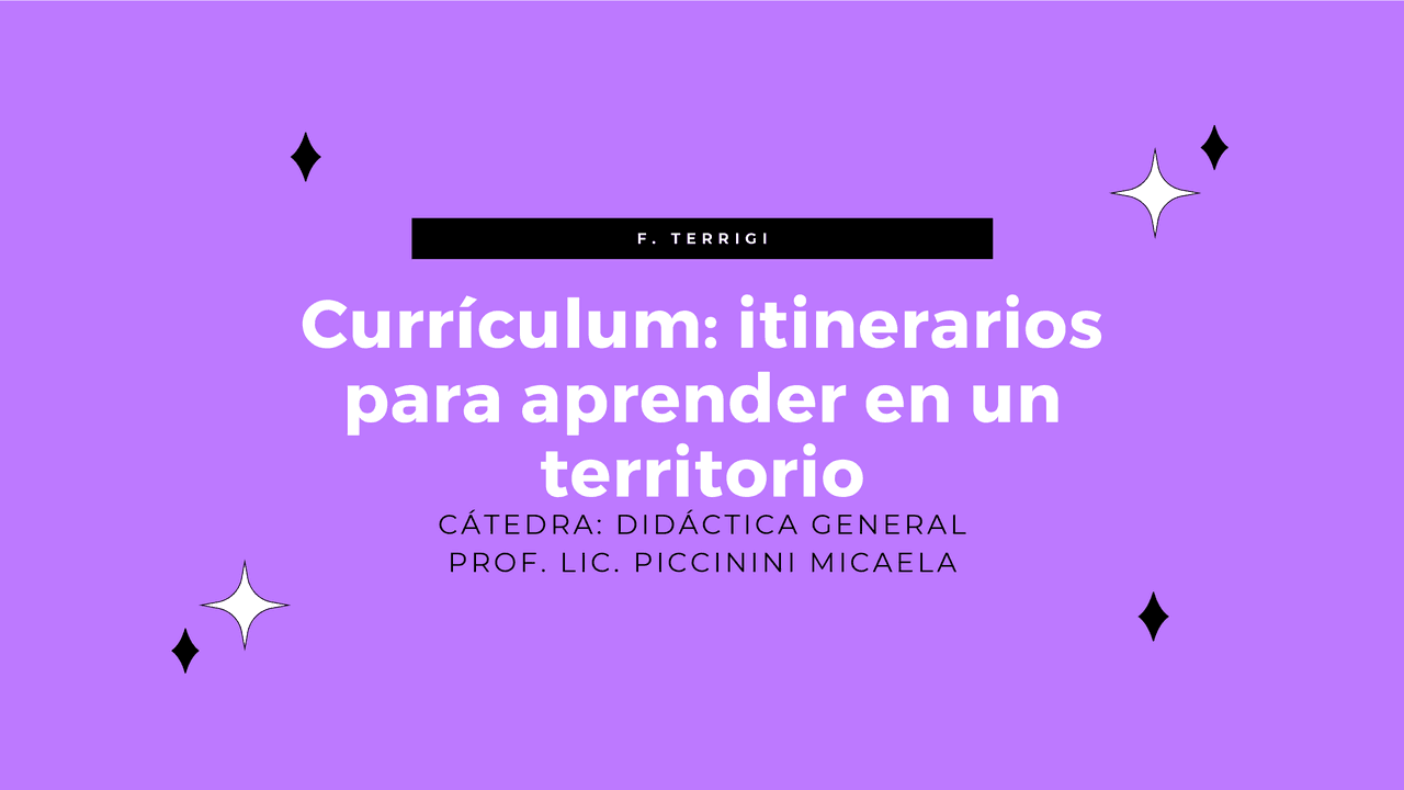 Currículum y Educación | Diapositivas de Didáctica General | Docsity