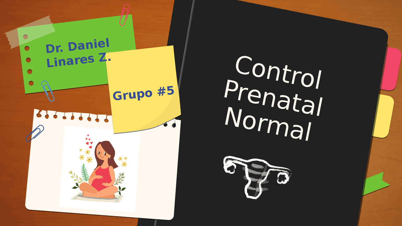 Control Prenatal Normal Appunti Di Ginecologia Docsity