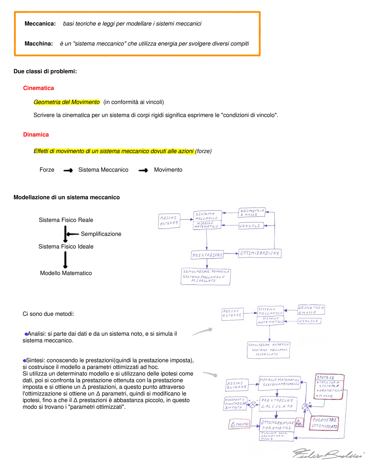 Appunti Completi Del Corso Meccanica Applicata Alle Macchine