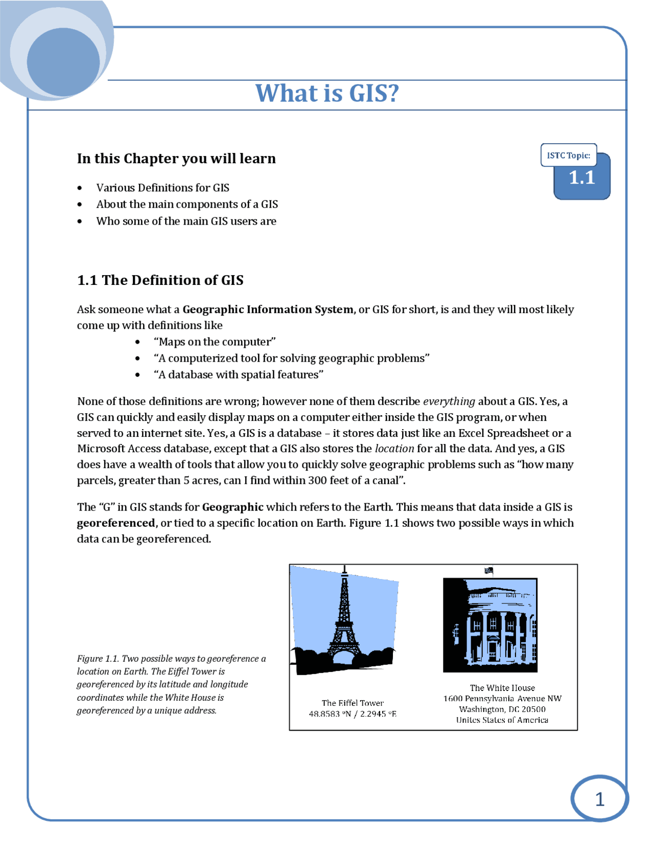 Understanding the Basics of Geographic Information Systems (GIS ...