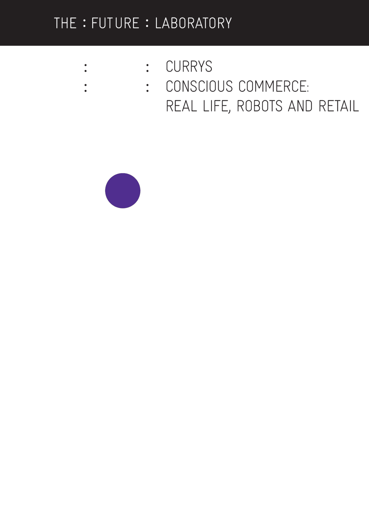Conscious Commerce Real Life Robots And Retail Exercises Technology