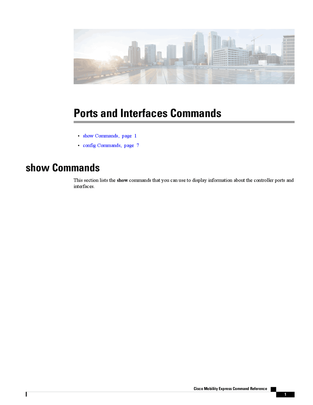 Ports And Interfaces Commands Exams History Docsity