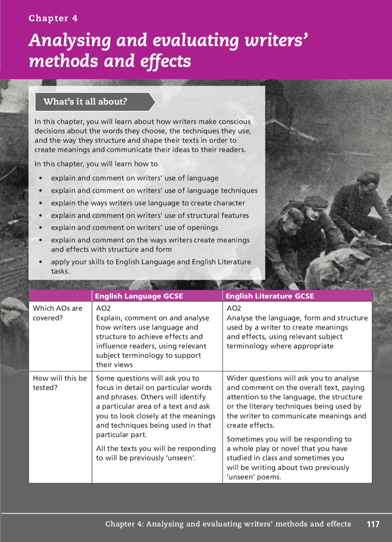 Analysing And Evaluating Writers Methods And Effects Lecture Notes