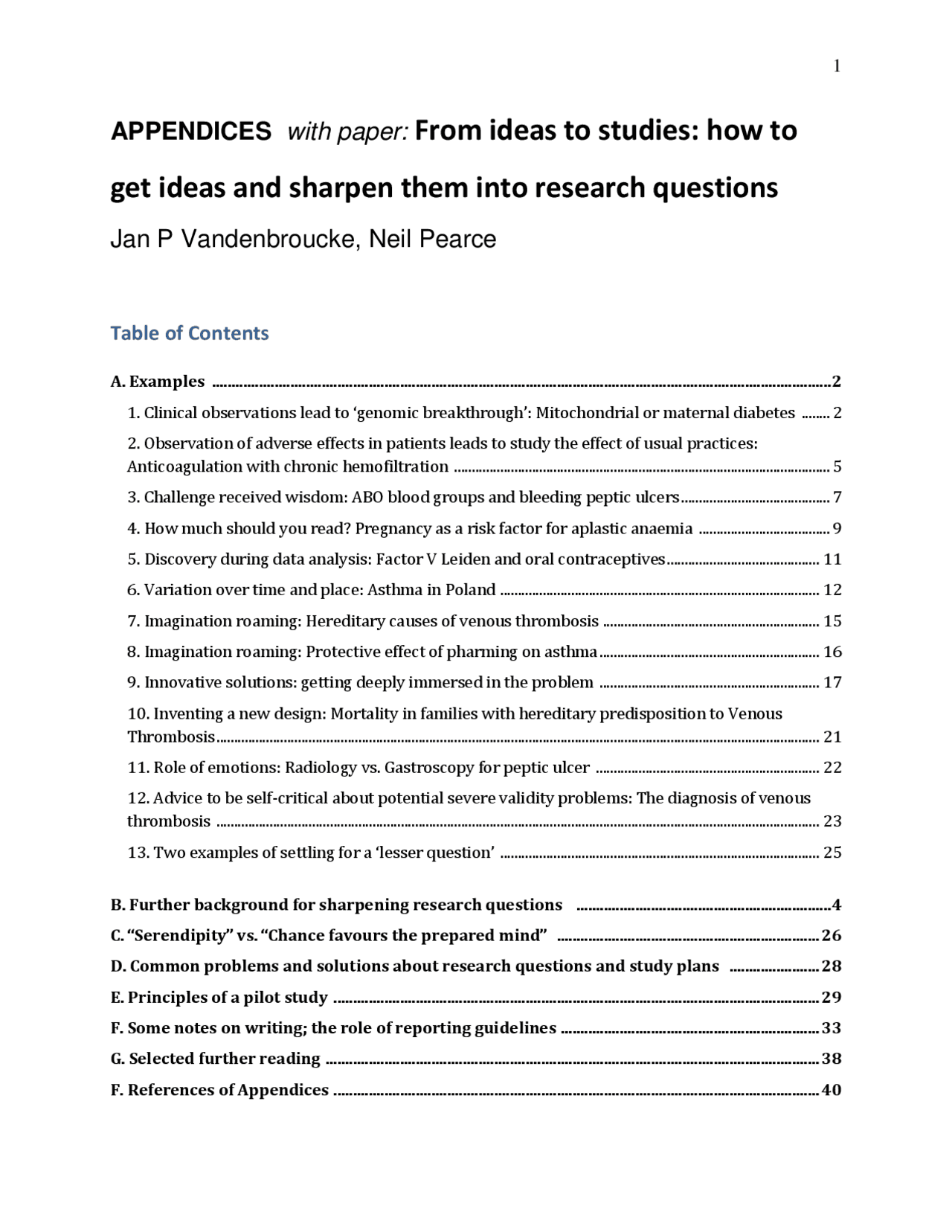 How to get ideas and sharpen them into research questions | Study notes ...