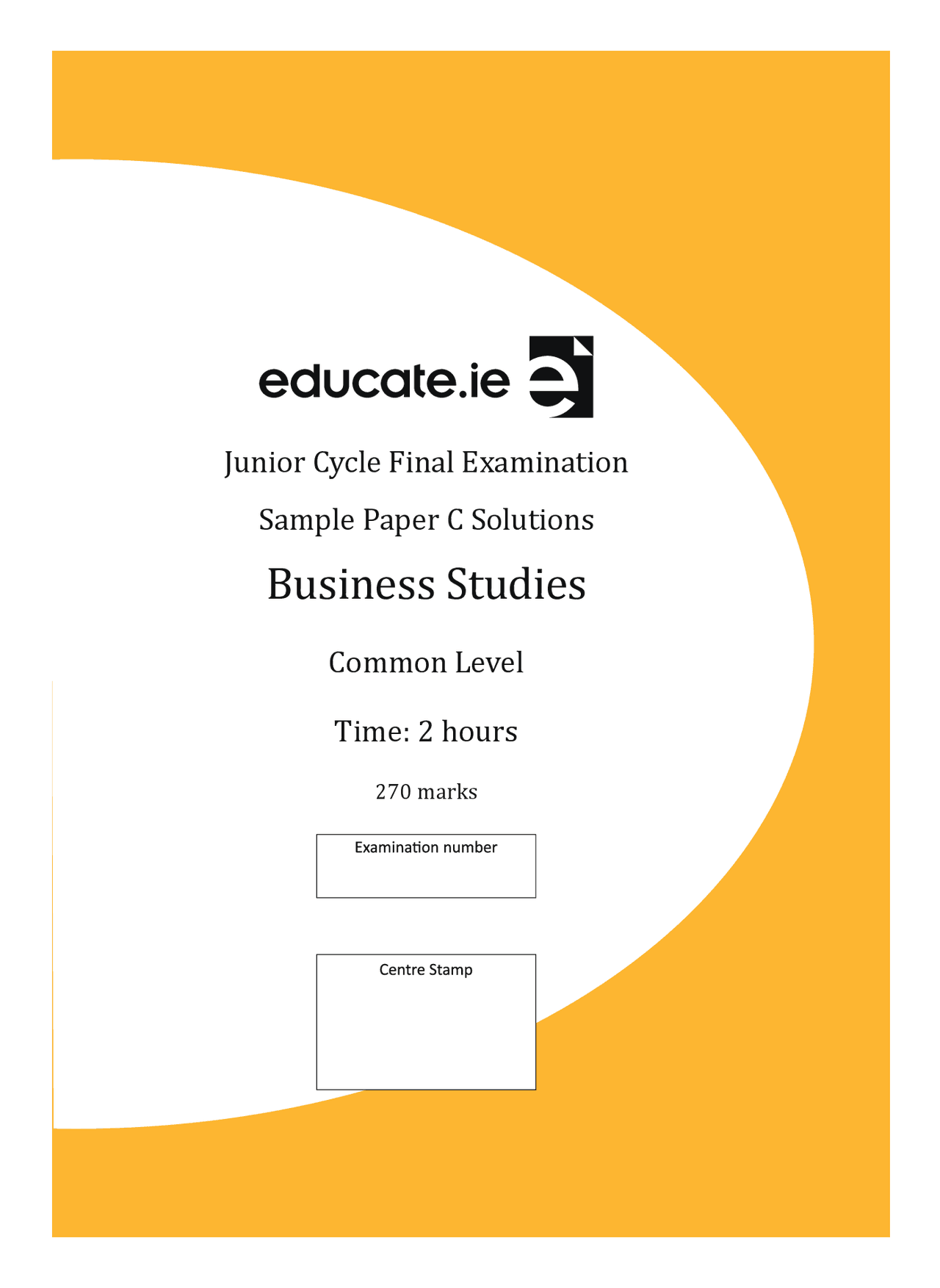 Sample Paper C Solutions pdf Exams Business Docsity sample-paper-c-solutions-pdf-exams-business-docsity