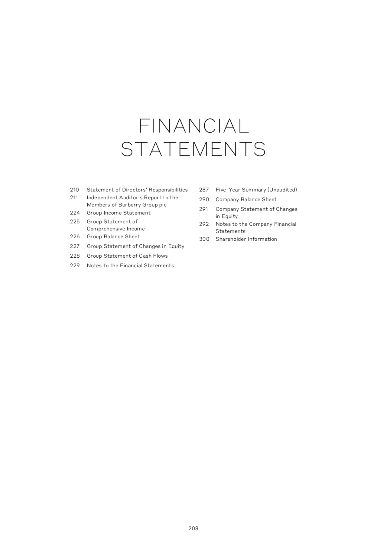 Financial Statements | Study notes Accounting | Docsity