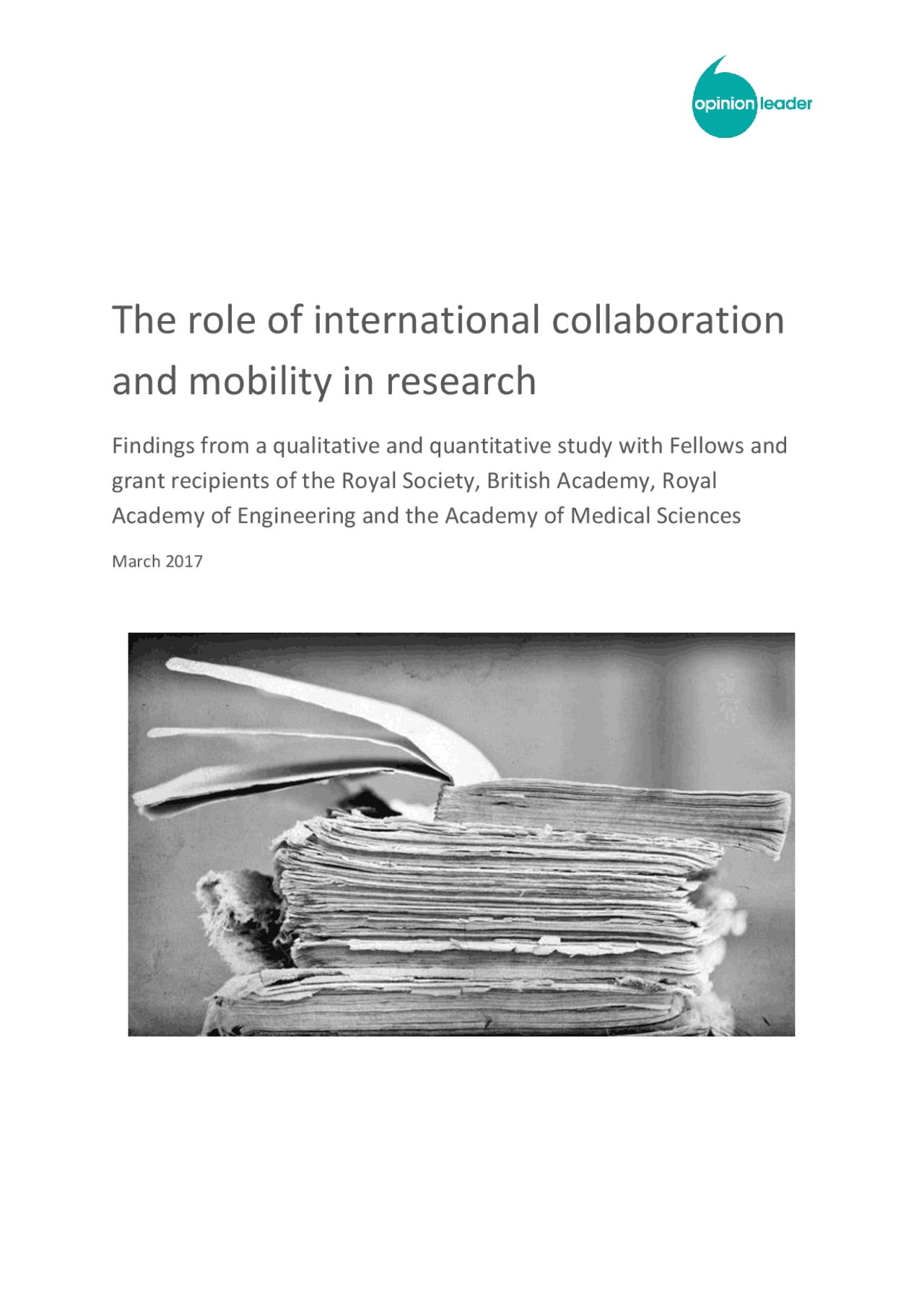 The role of international collaboration and mobility in research ...