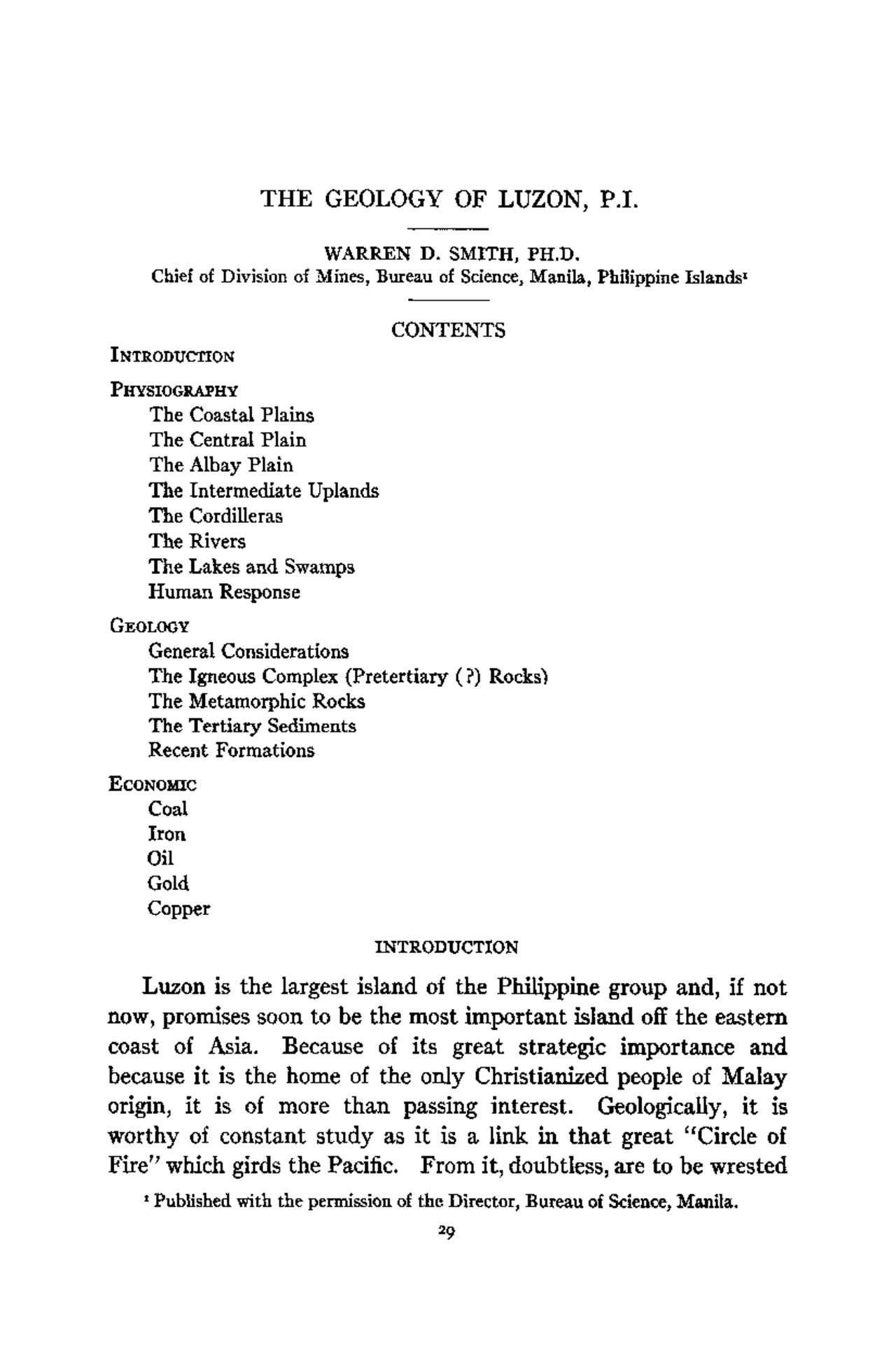 The Geology Of Luzon Pi Slides Geology Docsity