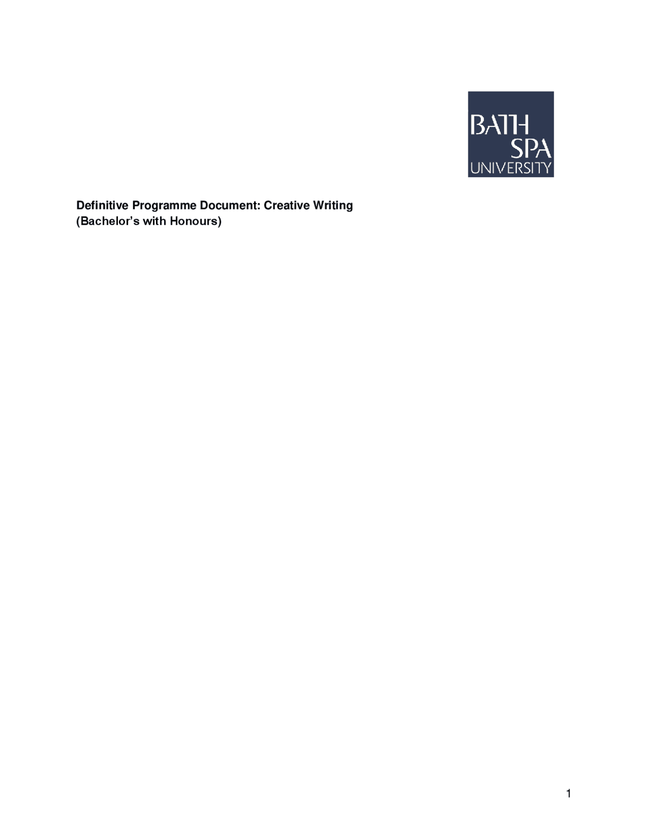 Creative Writing Level 6 Learning Outcomes and Modules | Study Guides ...