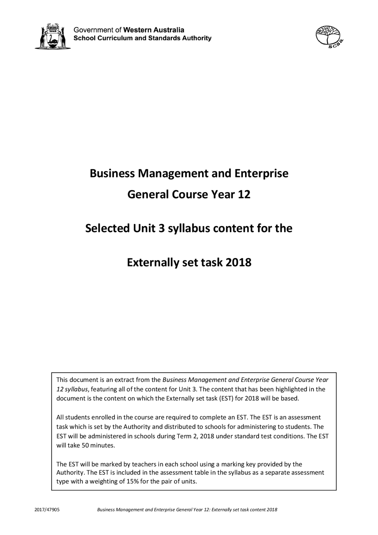 Business Management and Enterprise General Course Year ... | Lecture ...