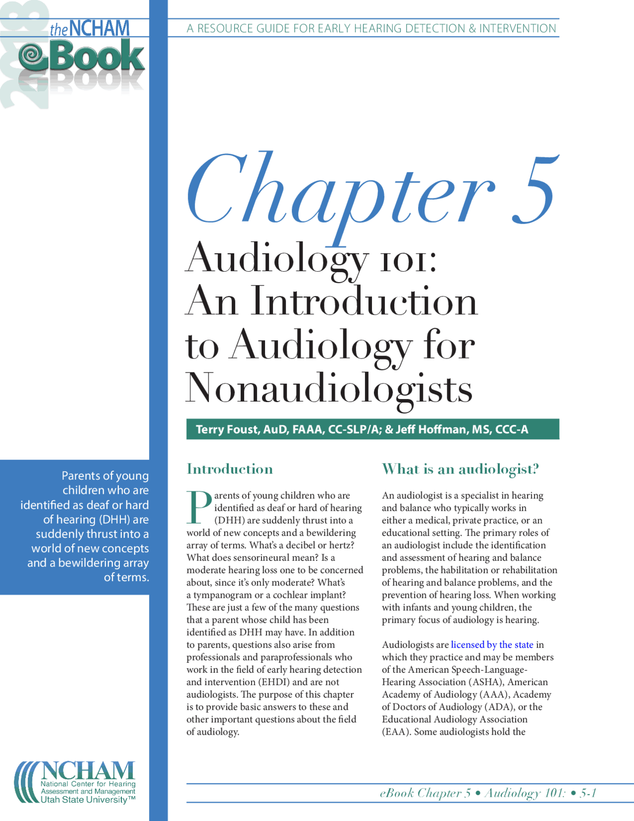 Audiology 101 | Lecture notes Communication | Docsity