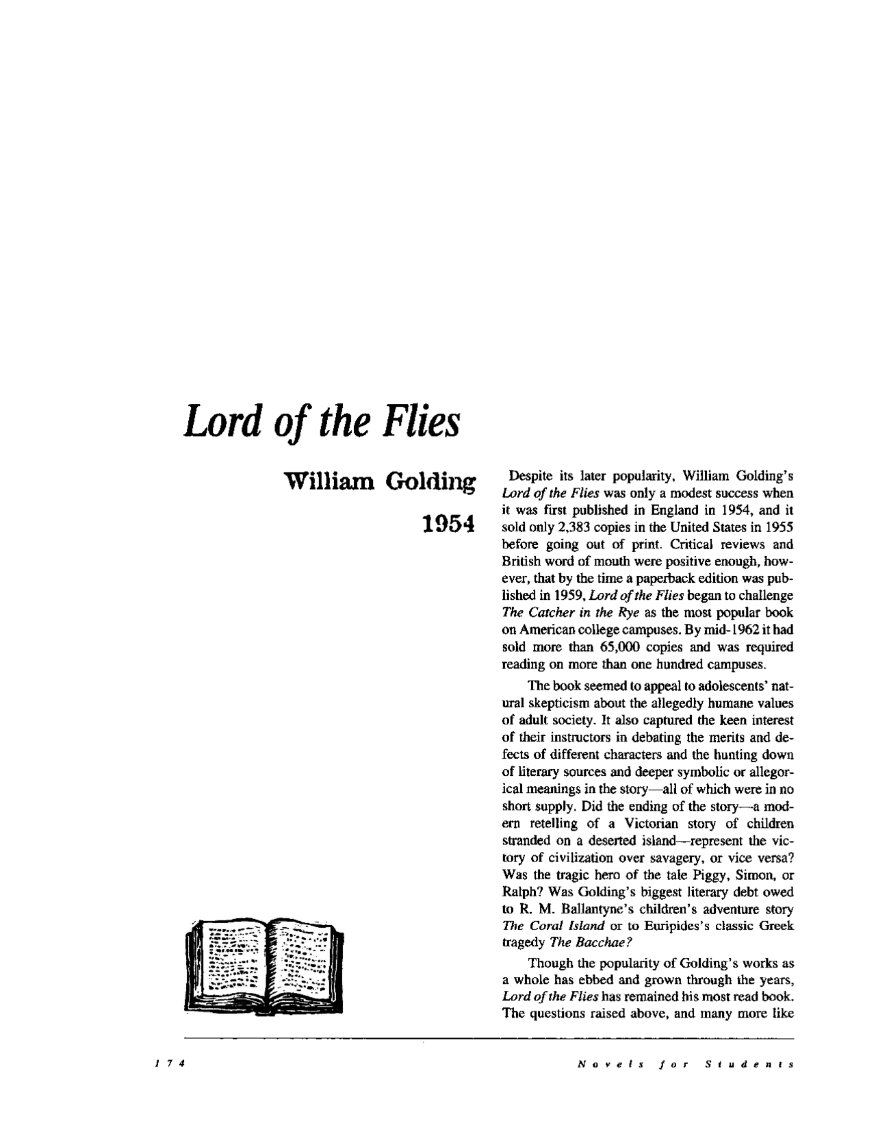 Lord of the Flies | Slides English | Docsity